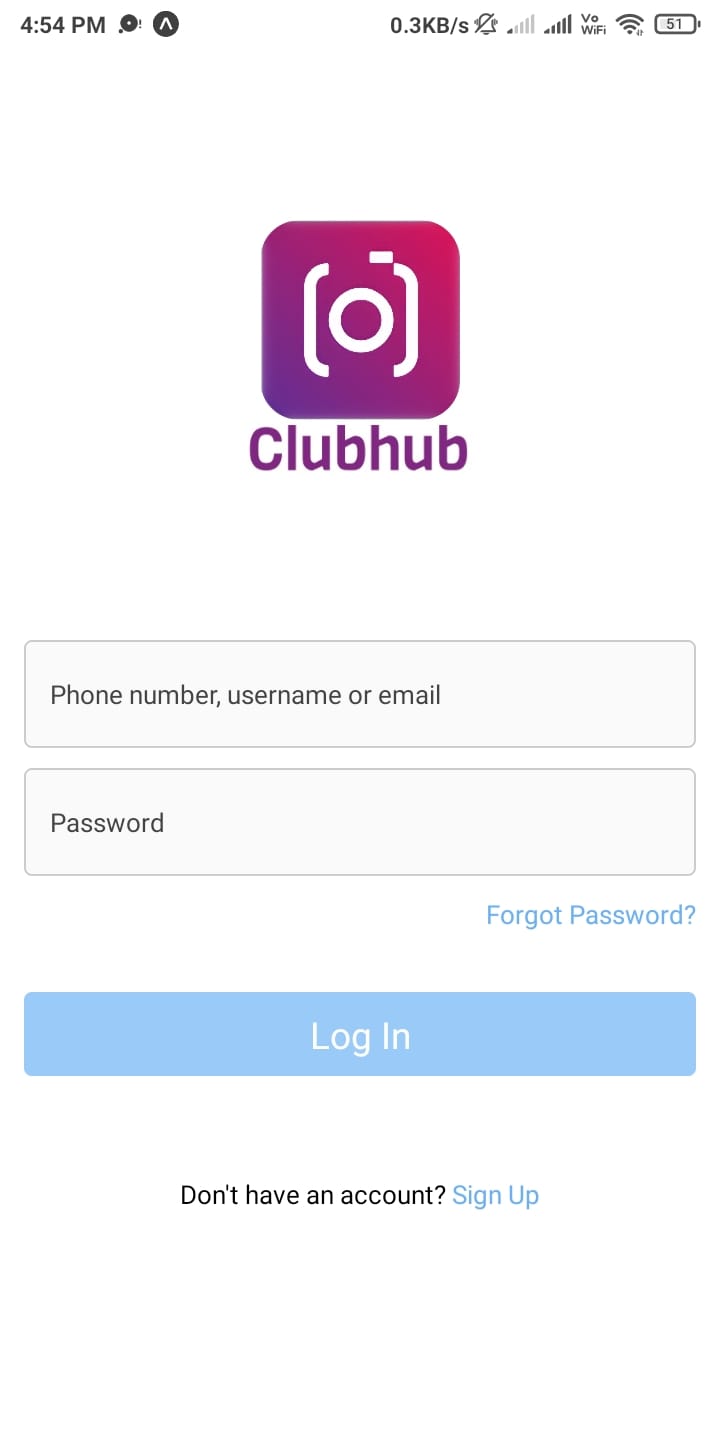 GitHub - harshmalhotra221/Clubhub-InstagramClone