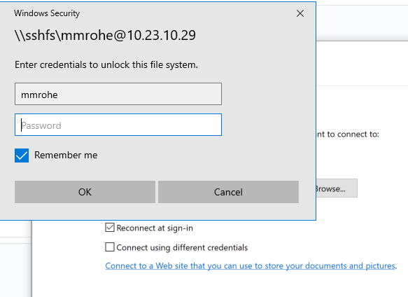 Error when mounting drive after reboot of system · Issue #259 · winfsp/sshfs-win · GitHub