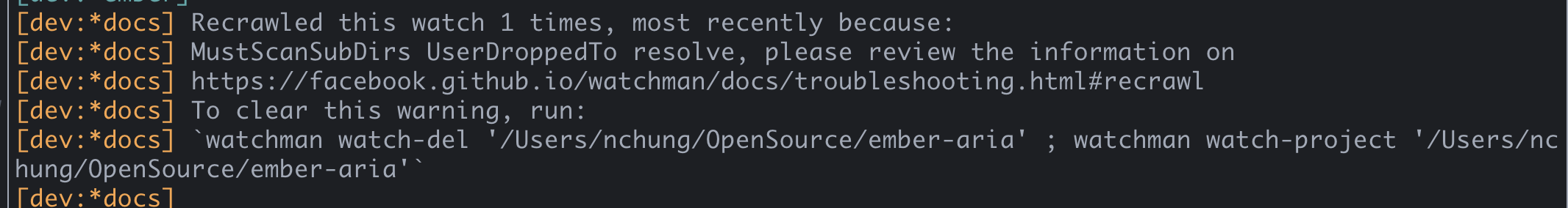Watch mode doesn't really work (have to restart after changes, sometimes delete `dist`): · Issue ...