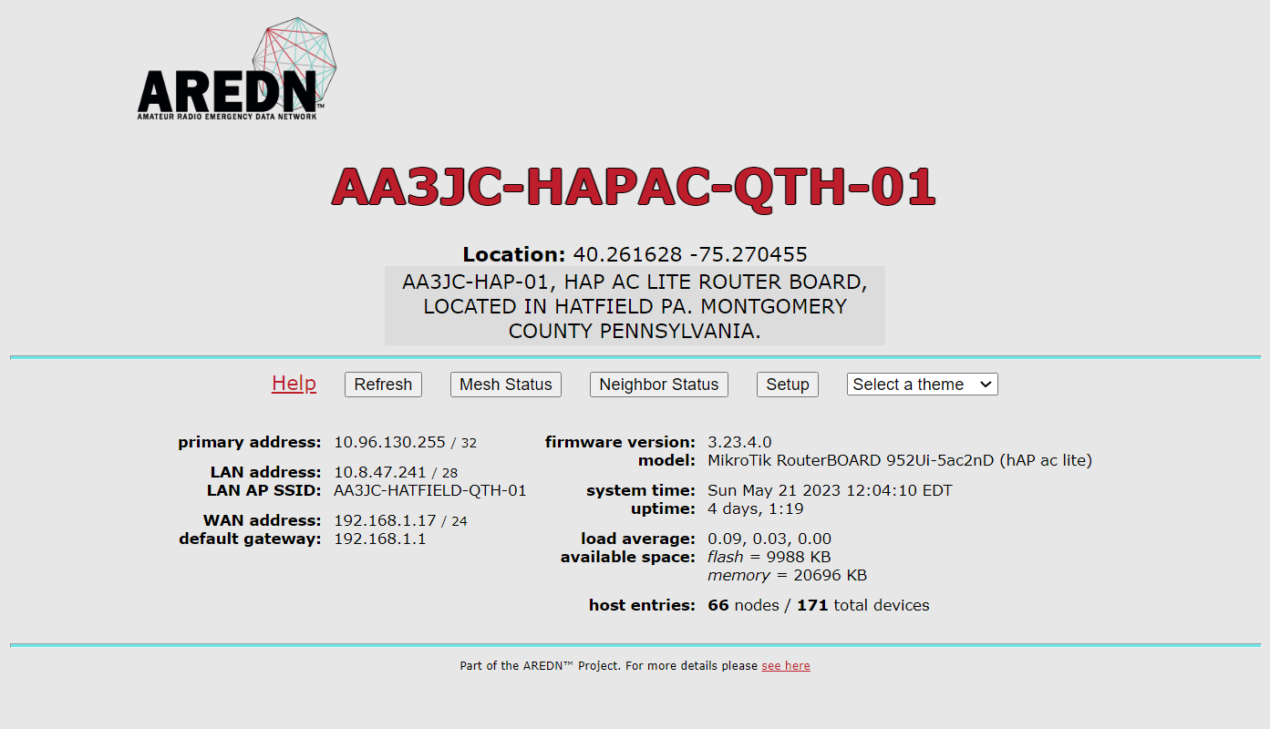 Tunnels all down after upgrade to 3.24.3.0 · Issue #802 · aredn/aredn · GitHub