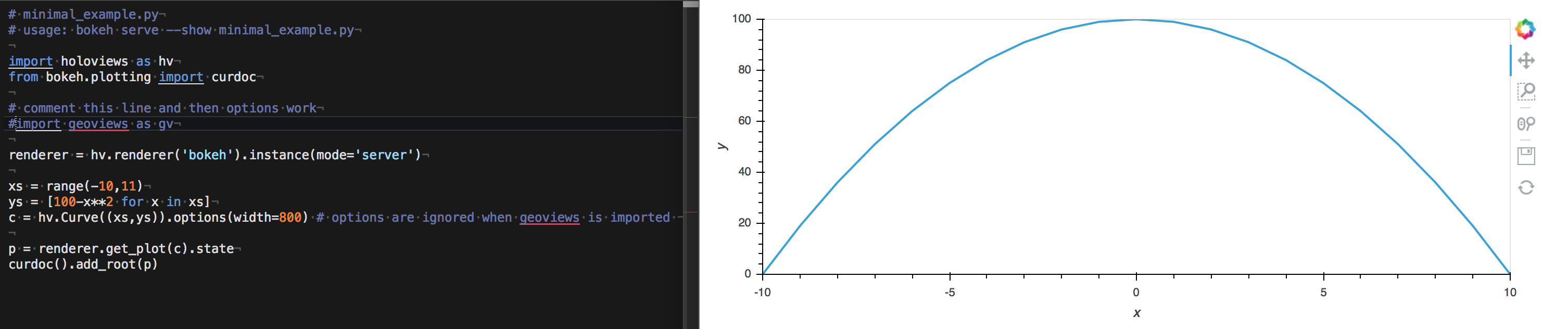 .options and .opts broken inside bokeh server when geoviews is imported · Issue #229 · holoviz ...