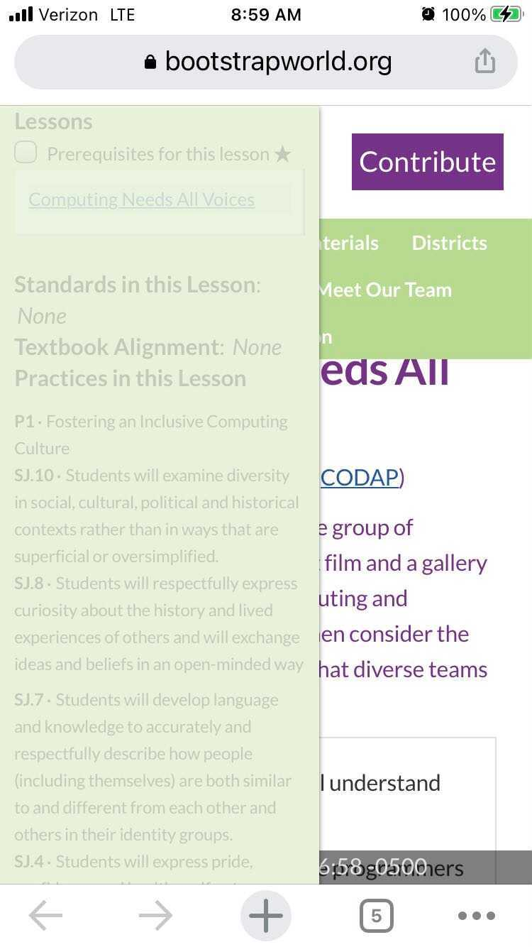 Lesson sidebar UI improvements · Issue #762 · bootstrapworld/curriculum · GitHub