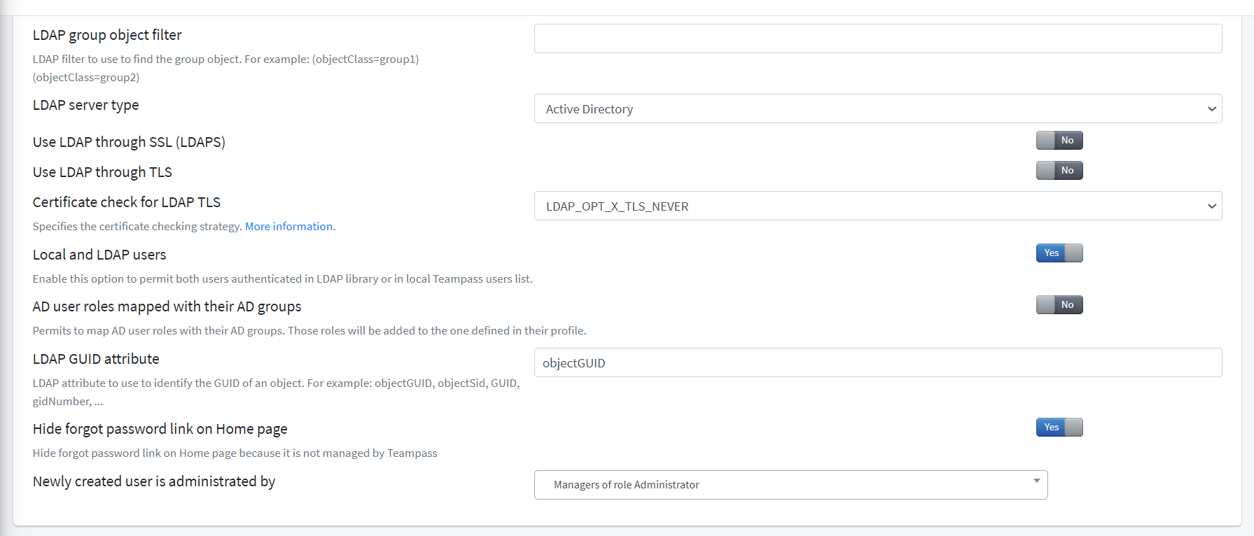 Can't login with LDAP · Issue #3953 · nilsteampassnet/TeamPass · GitHub