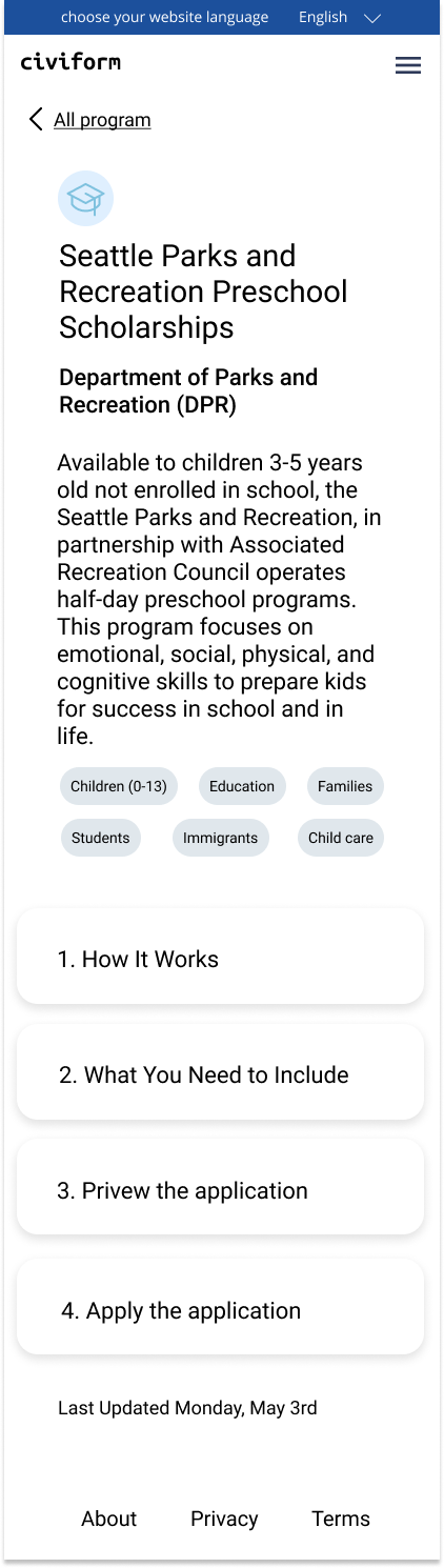 Support deep-linking directly into a specific program application · Issue #846 · civiform ...