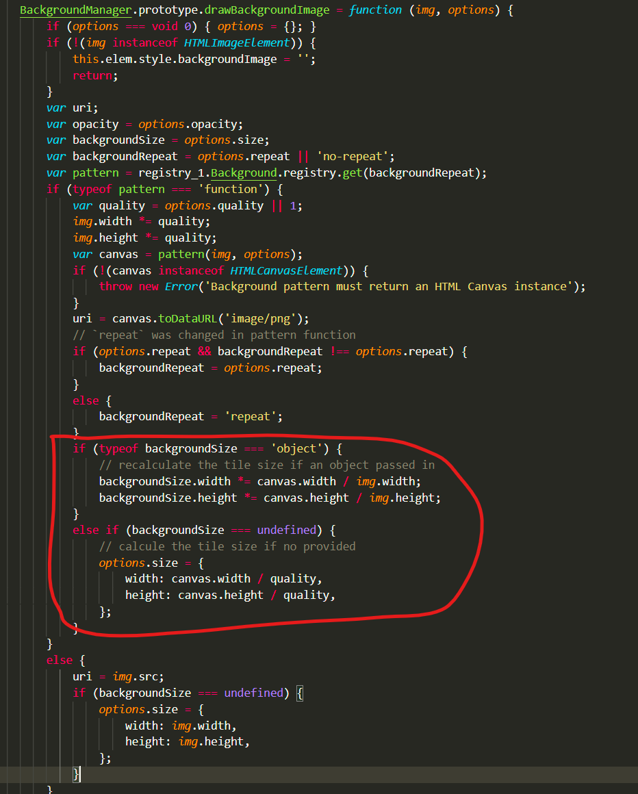 [文档问题] Background size 方法描述和实际签名、实现支持不同 · Issue #1330 · antvis/X6 · GitHub