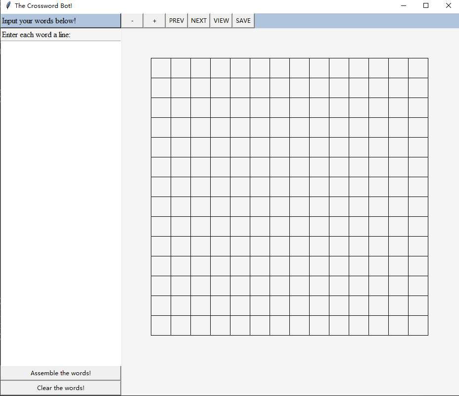 GitHub - PeteLeng/GUI-Crossword: Develop a web based cross word generator for english teachers
