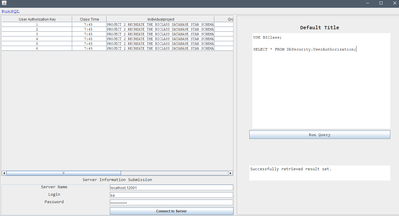 Github Ambergarciarunsql An Intellij Based Gui To Run Sql Via Java Forms All Through Ssms