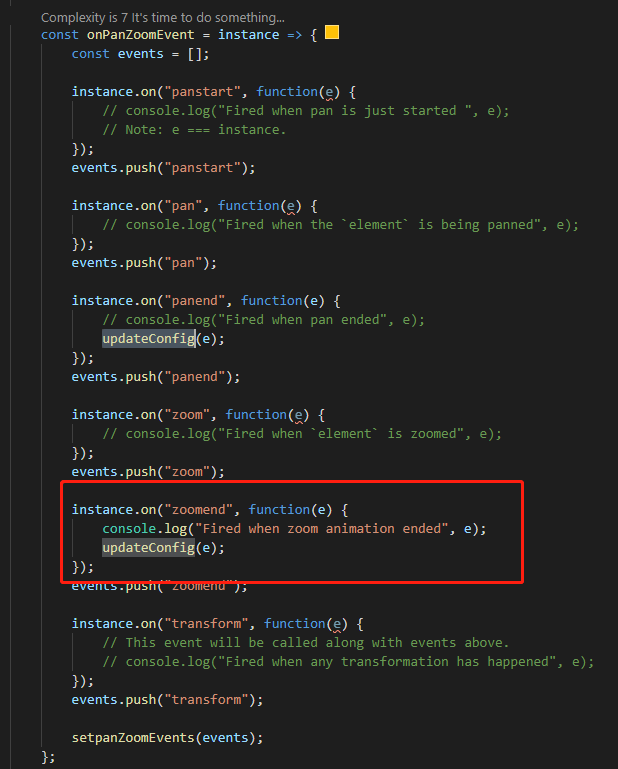 Feature request: zoomend event · Issue #89 · anvaka/panzoom · GitHub