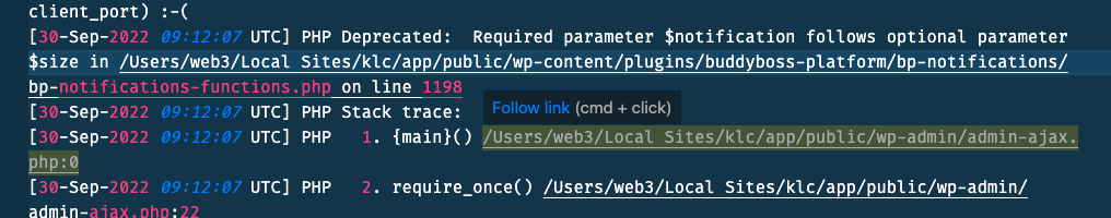 Error Warning for `$notification` variable not used · Issue #3645 ...