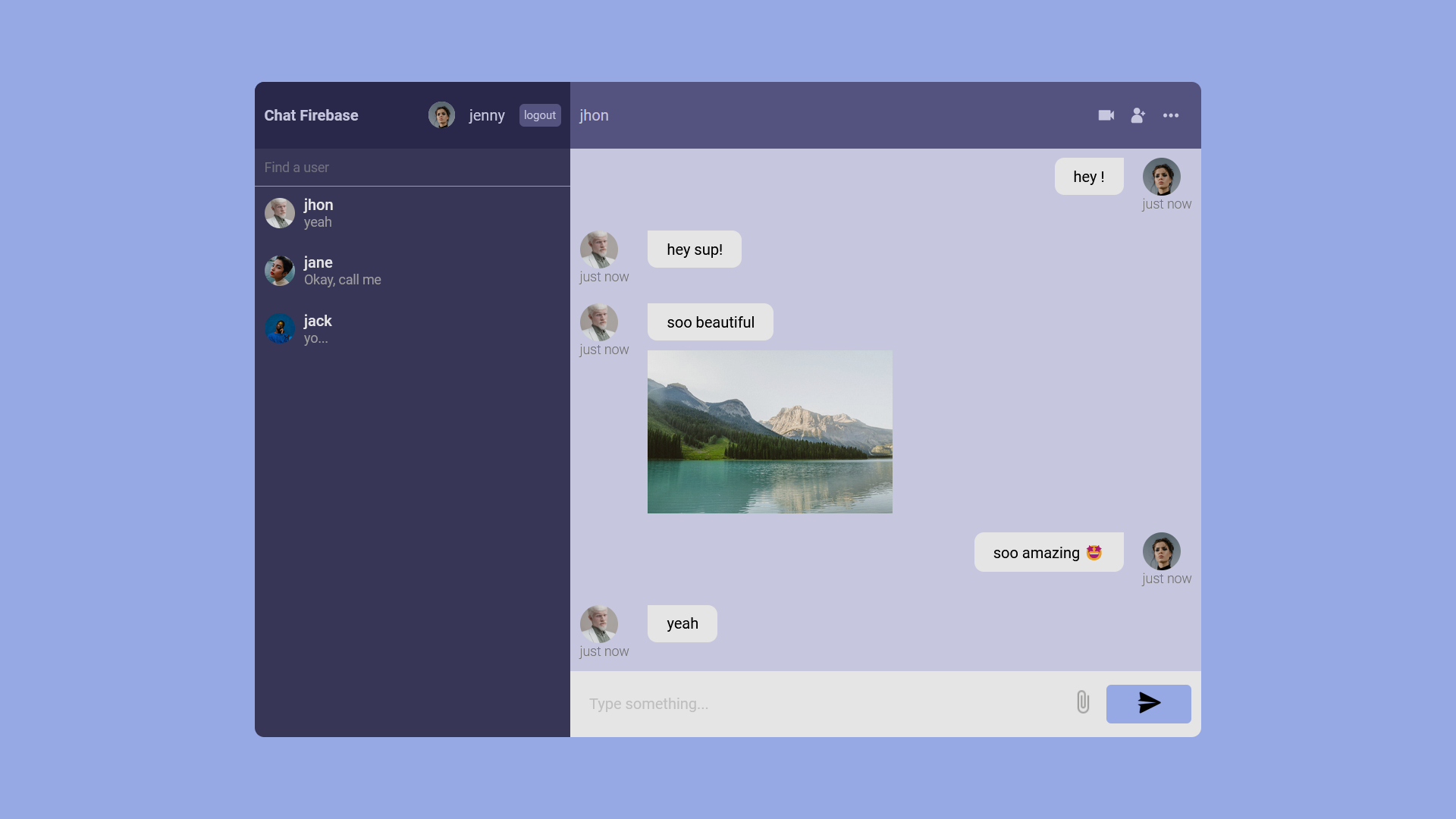 GitHub - builtbysuraj/chat-firebase: Fully functional SPA React chat app