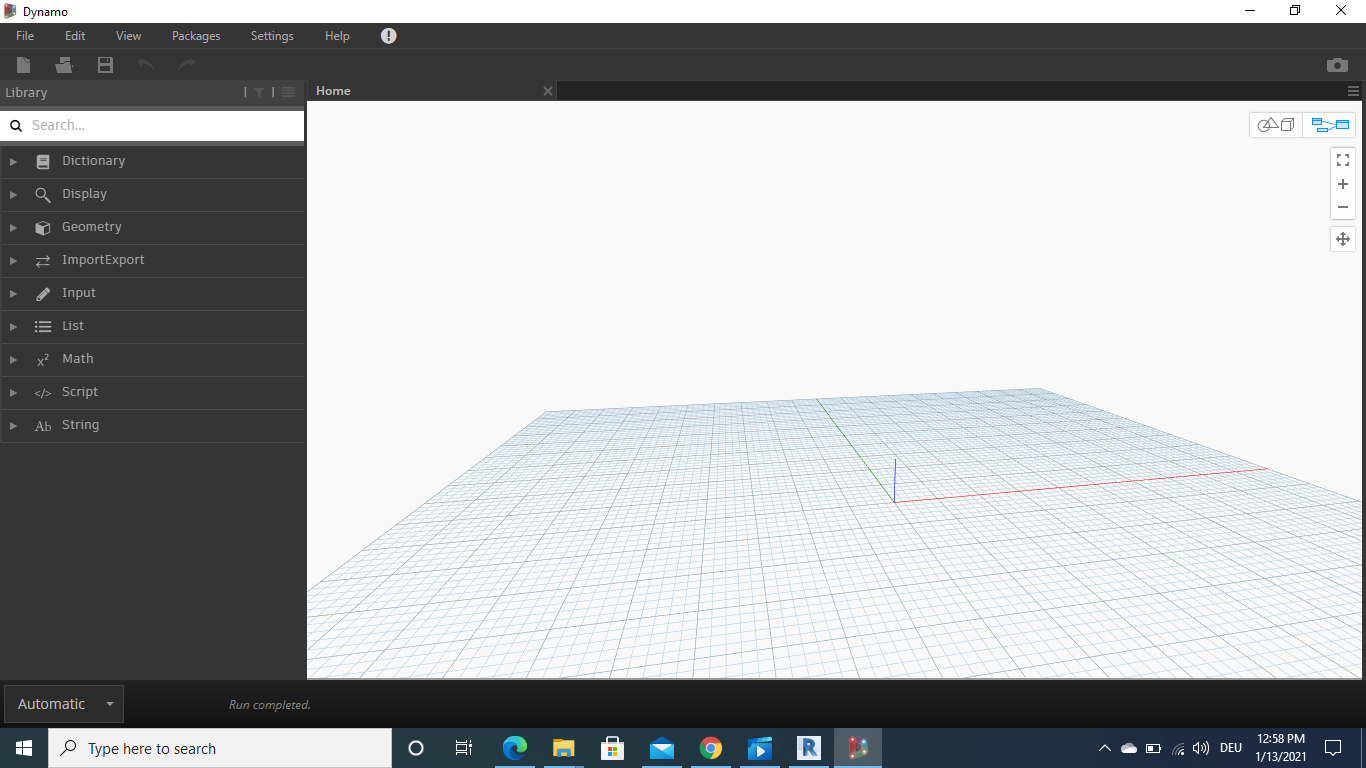 3d View don't exist Crash report from Dynamo 2.6.1.8786 · Issue #11392 · DynamoDS/Dynamo · GitHub
