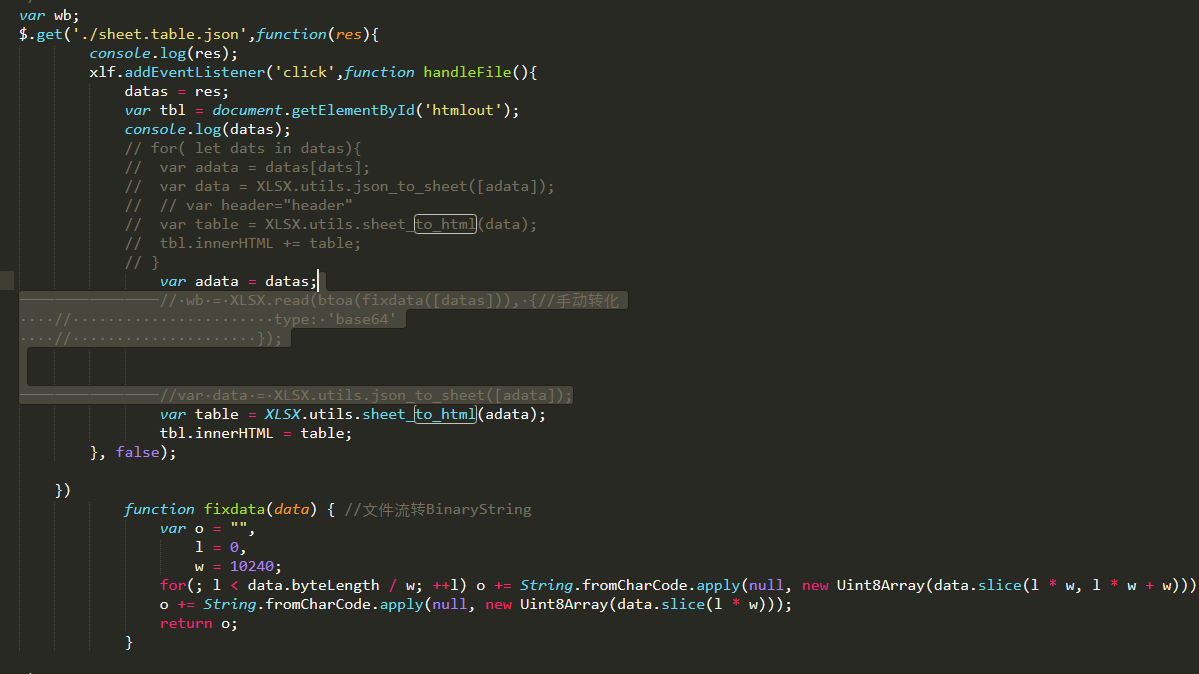 生成的html能保持excel树结构吗 · Issue #1452 · SheetJS/sheetjs · GitHub