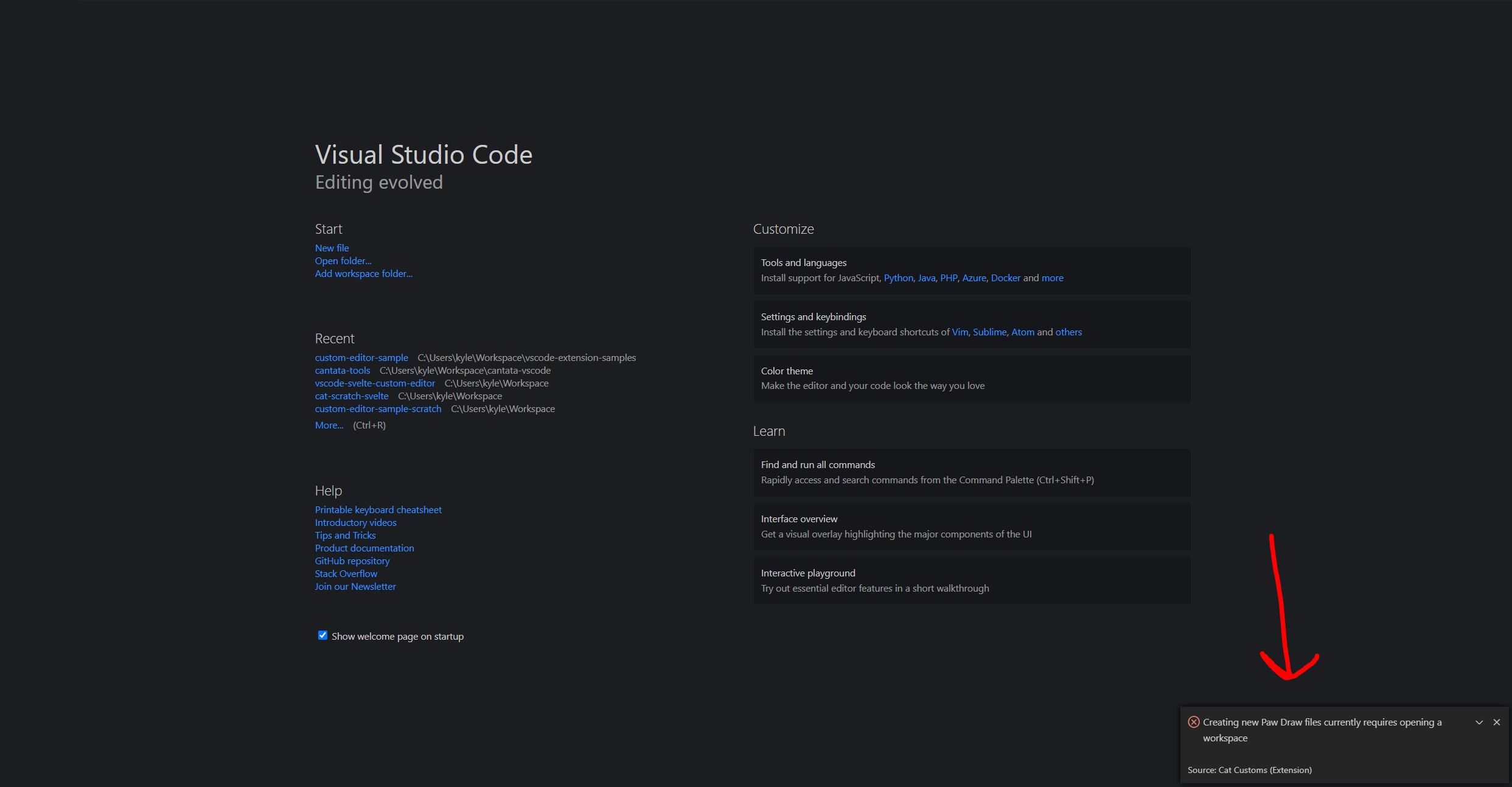 Ability To Create A File With That Uses A Custom Editor Without Needing 