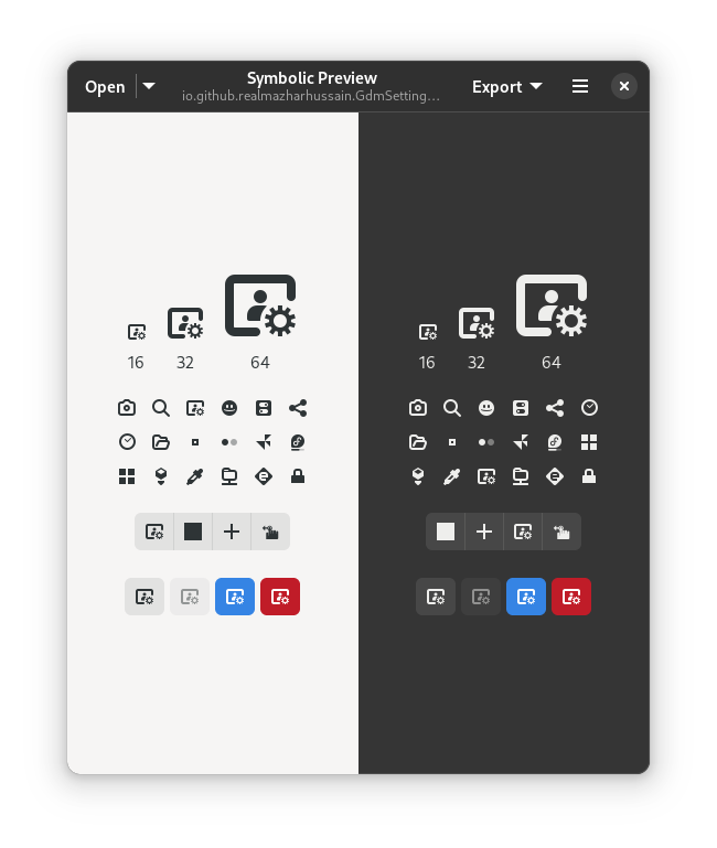 Polish @thalesruan icon · Issue #92 · gdm-settings/gdm-settings · GitHub