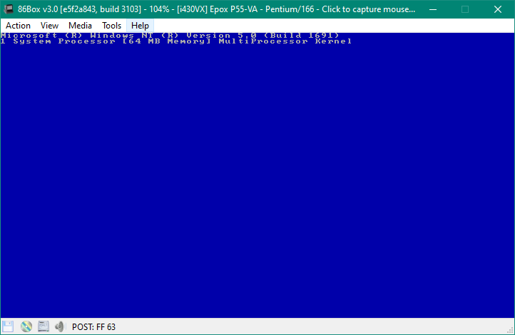Windows 2000 beta crashes when booting from CD-ROM · Issue #1601 ...