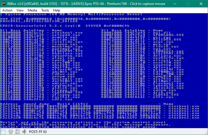 Windows 2000 beta crashes when booting from CD-ROM · Issue #1601 ...