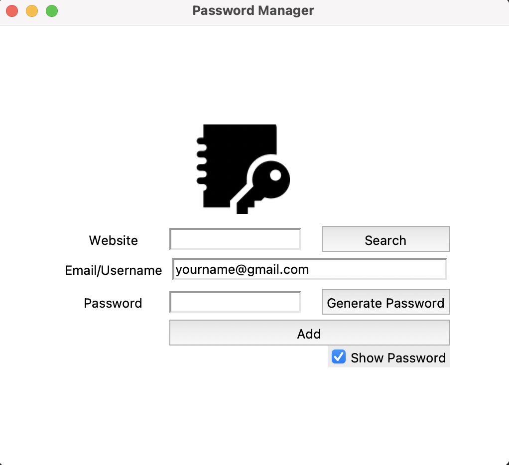 GitHub - TeenaBatra/Password-Manager