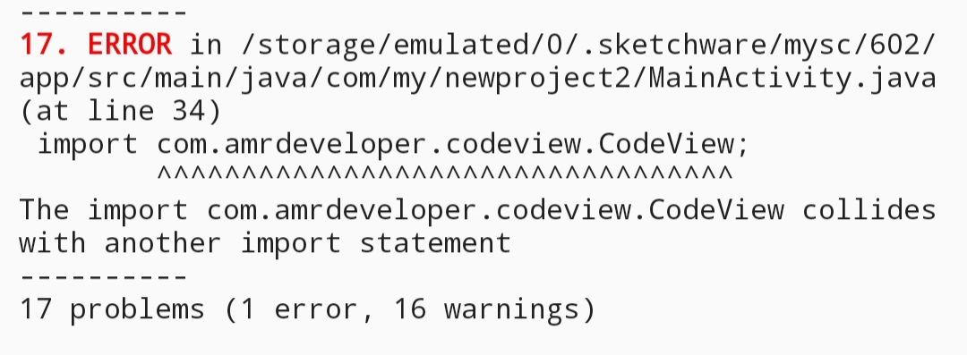 No way to remove build-in imports like CodeView / LottieAnimation · Sketchware-Pro Sketchware ...