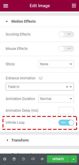 🔗 🚀 Infinite Loop for motion effect > Entrance Animation (Merged with ...
