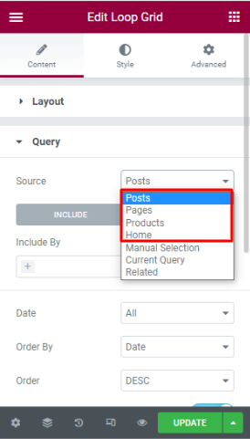 🔗 ⛔ 🚀 Feature Request: Allow to Choose Post Types in the Template Type select field in the Loop ...