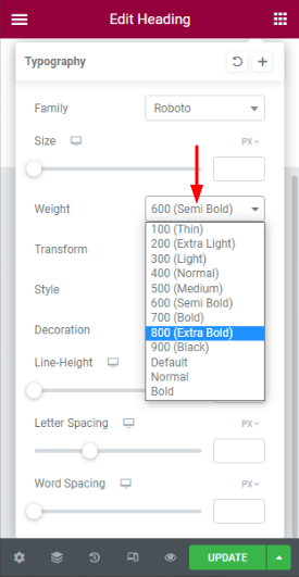 🚀 Feature Request: Display the name of the font weight also in the Custom Font interface · Issue ...