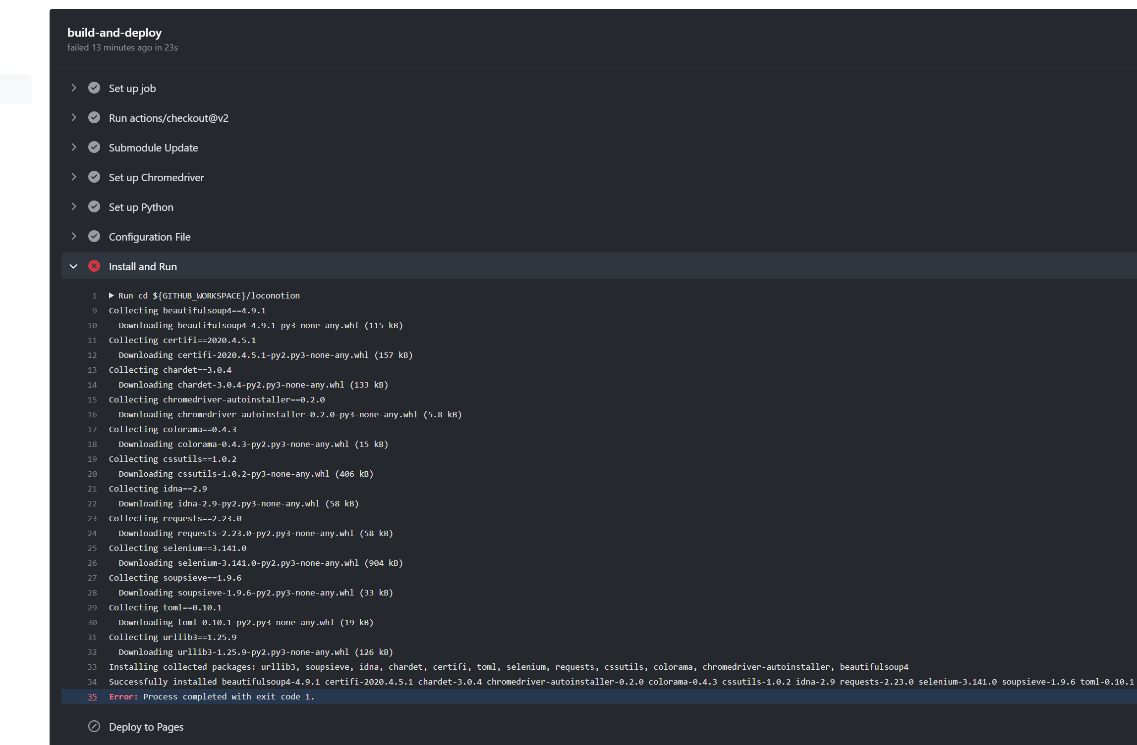Process fail install step · Issue #2 · artxia/Action-NotionSite · GitHub