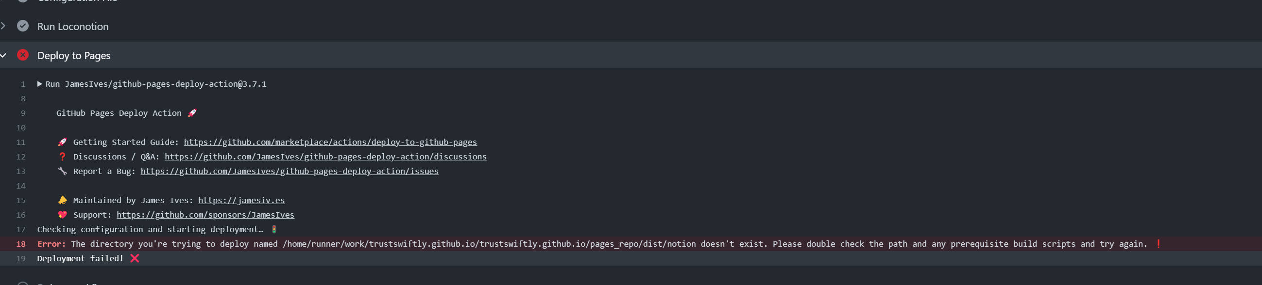 directory does not exist deploy · Issue #6 · artxia/Action-NotionSite · GitHub