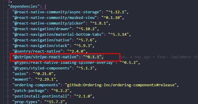 Ios Fails When I Try Install The Dependency · Issue 241 · Stripestripe React Native · Github