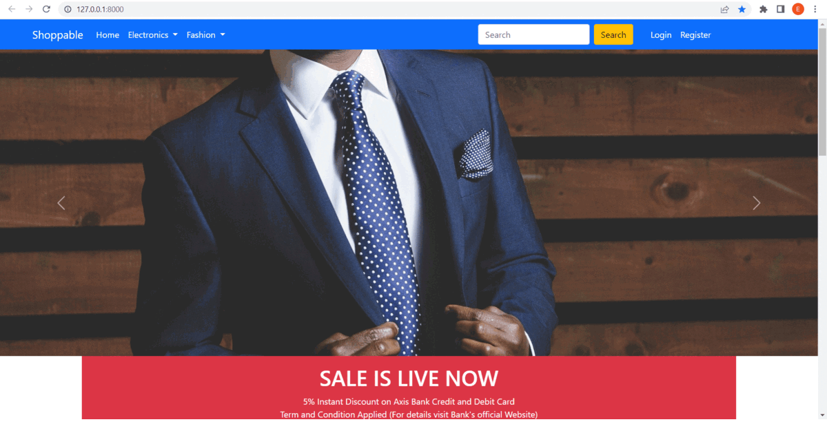 GitHub - ramkishanteli2/Shoppable-Shopping-Website: Shoppable Web Application is created for ...