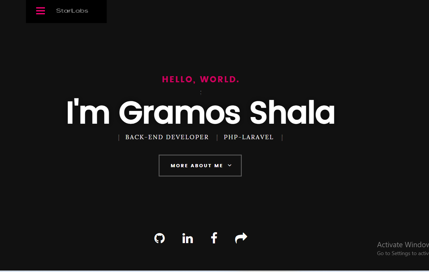 Github Gramosshala Portfolio