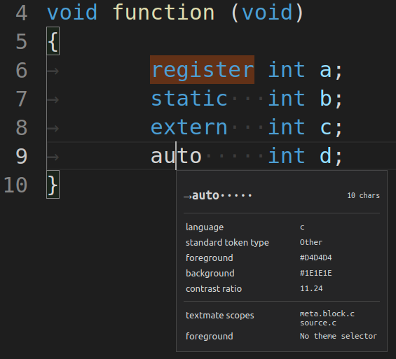 The Auto Keyword Is Not Highlighted In C · Issue 529 · Jeff Hykinbetter Cpp Syntax · Github 