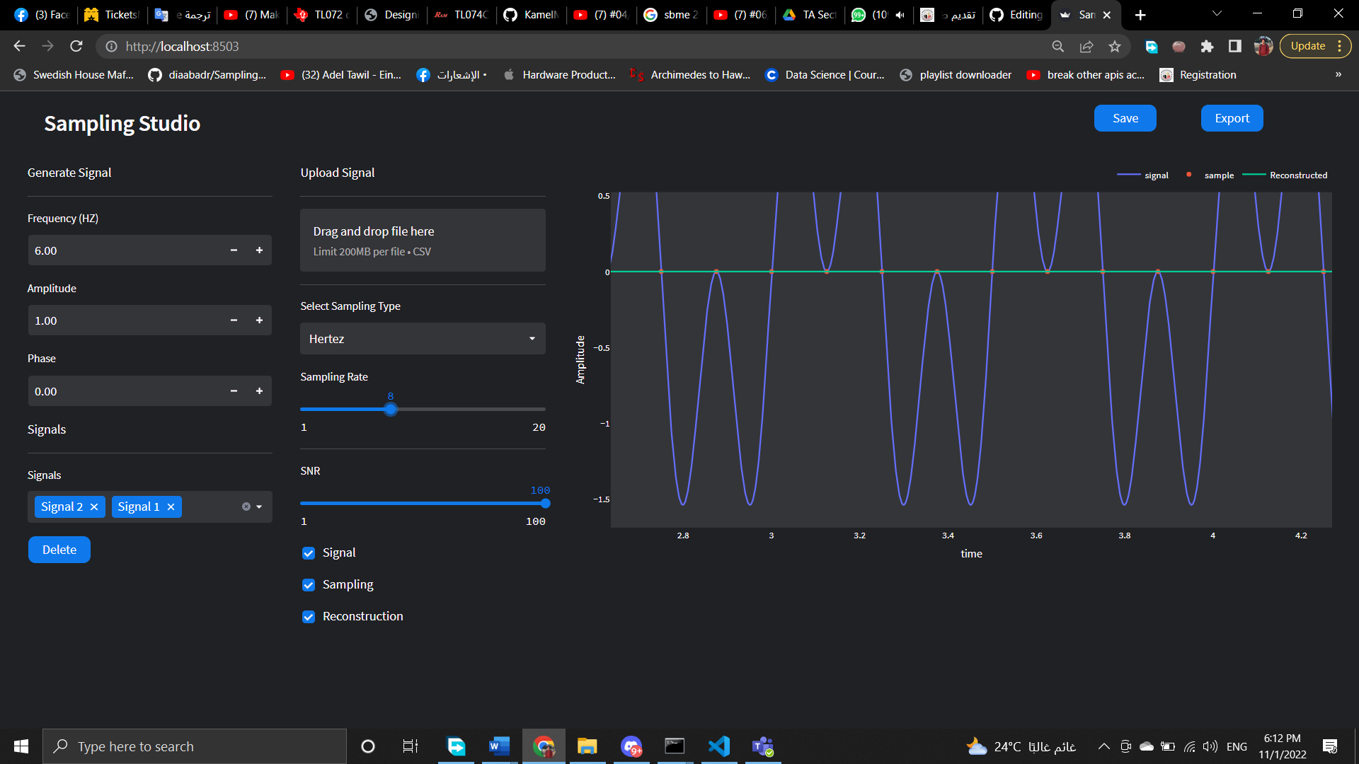 GitHub - KamelMoohamed/Sampling-Studio