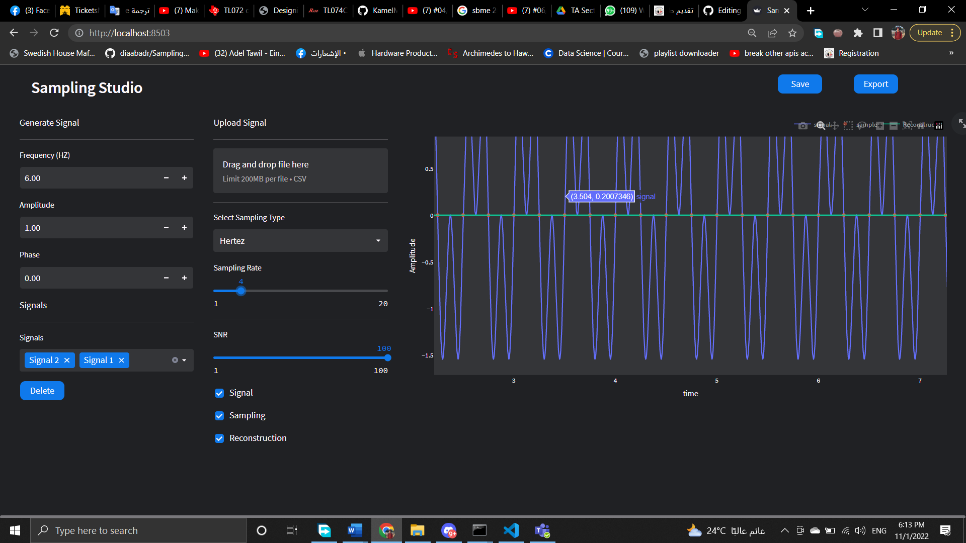 GitHub - KamelMoohamed/Sampling-Studio