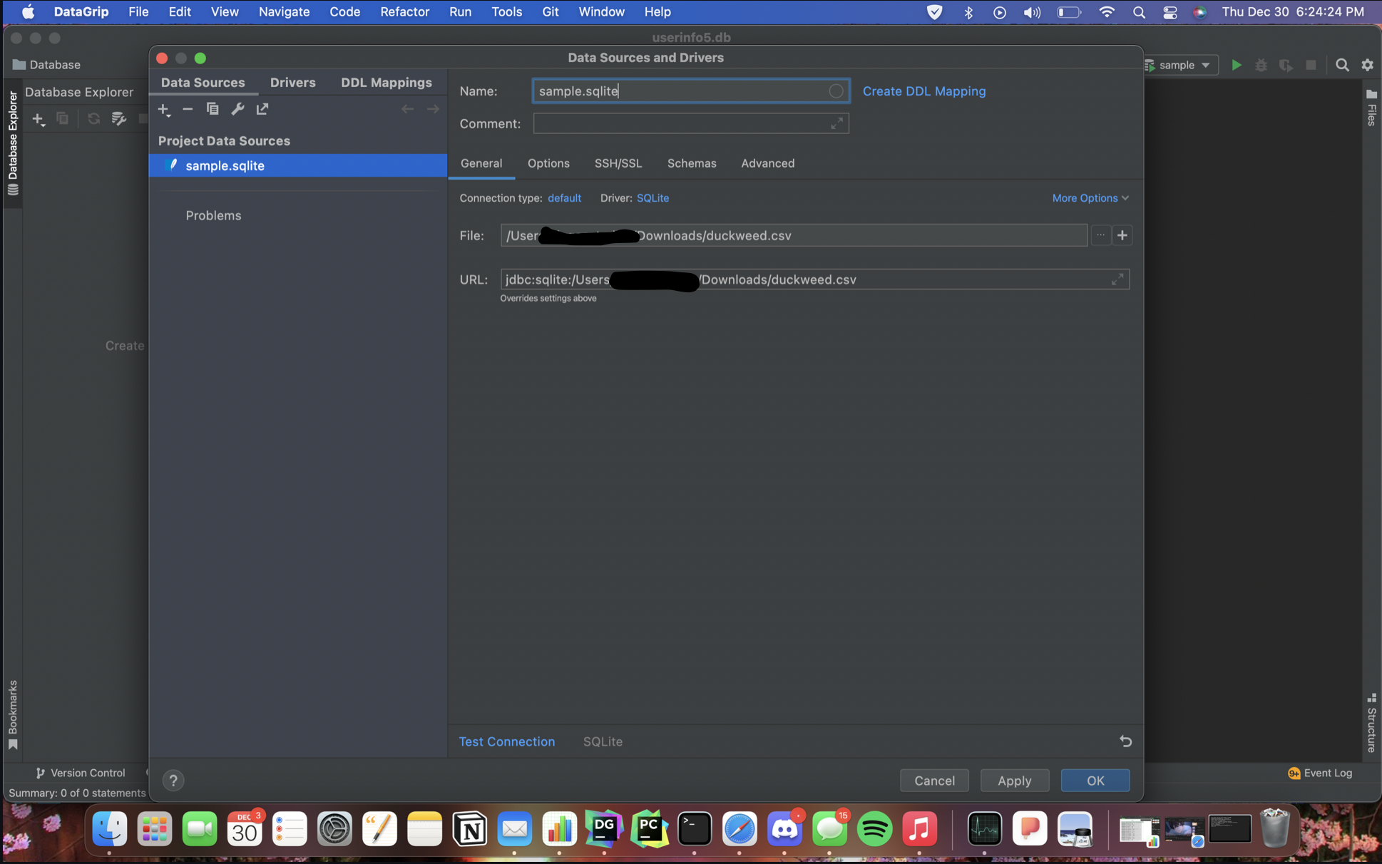 Importing .tsv/.csv files from your computer over to the DataGrip IDE (SQLite) · GitHub