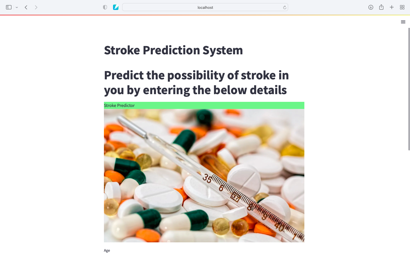 GitHub - ss210476/Streamlit-Webpage-on-Stroke-Predictor: This is a ...
