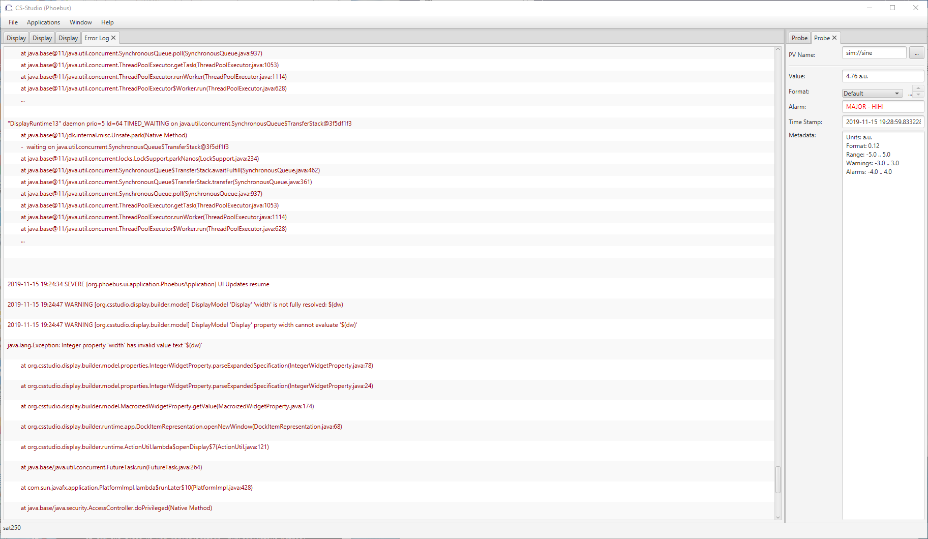 Error Log application · Issue #947 · ControlSystemStudio/phoebus · GitHub