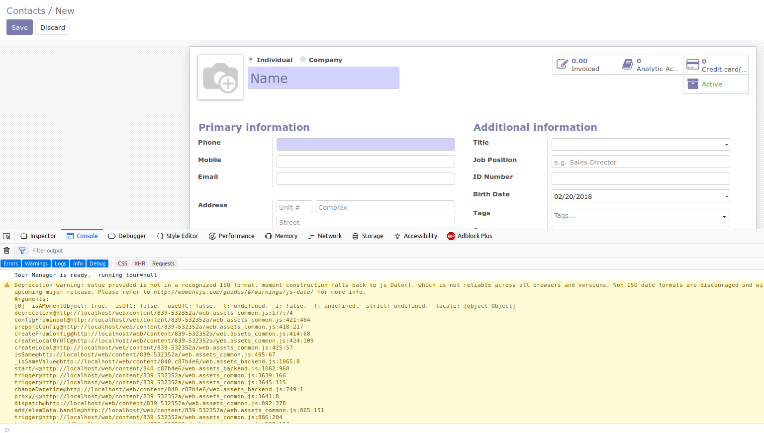 Date Field: Widget ISO Warning · Issue #30291 · odoo/odoo · GitHub