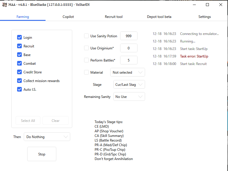 Login task error in YoStarEN · Issue #3109 · MaaAssistantArknights/MaaAssistantArknights · GitHub