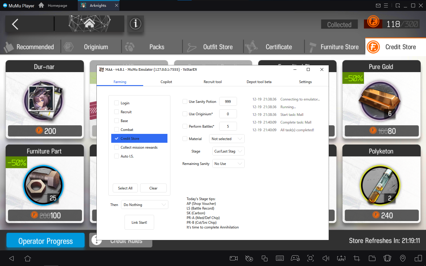 Login Task Error In Yostaren · Issue 3109 · Maaassistantarknightsmaaassistantarknights · Github 