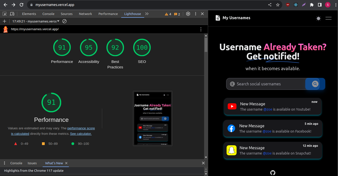 GitHub - sojinsamuel/my-usernames: Find your usernames in a single click