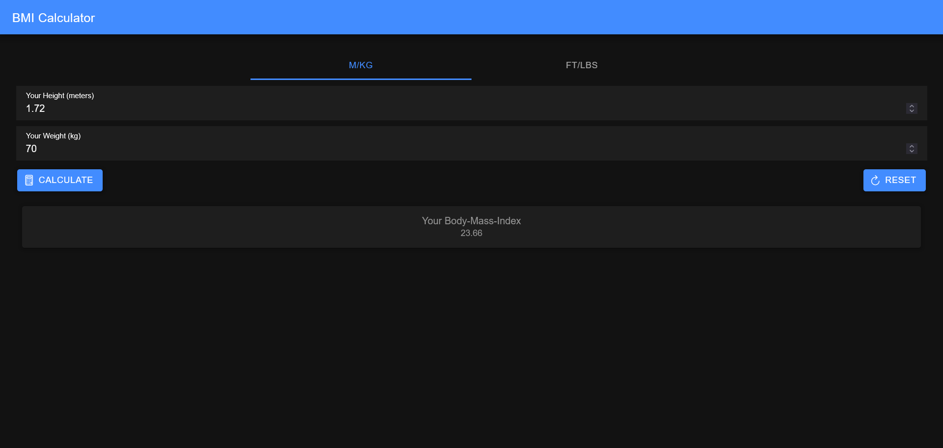 GitHub - C0dewithLokesh/BMI-Calculator