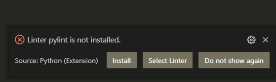 Do I need to install a linter package if I'm using Pylance? · Issue #818 · microsoft/pylance ...