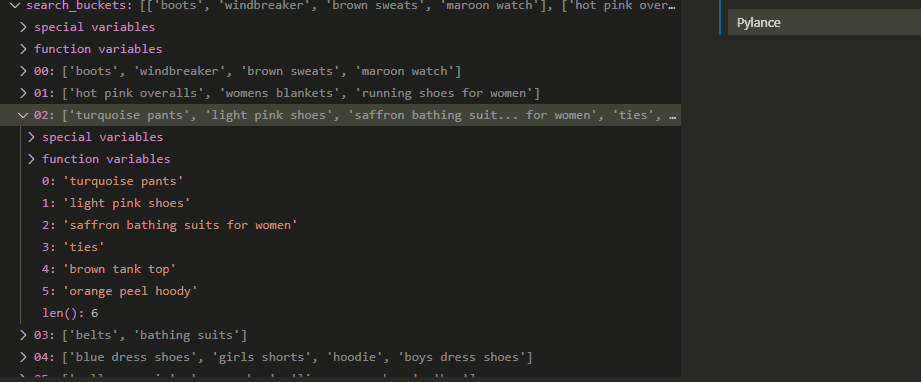 Variable preview when debugging shows extra characters in the middle of ...