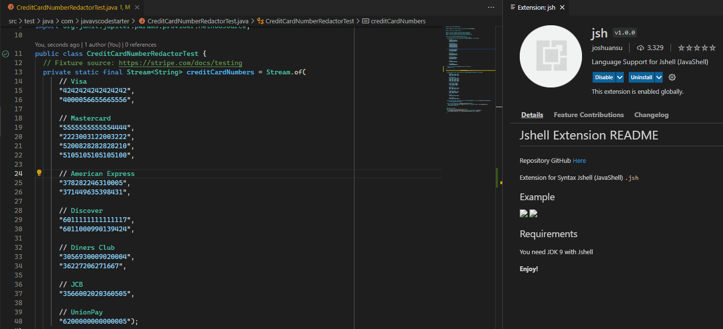 Syntax highlighting stops working with Stream of strings as class static member · Issue #2235 ...