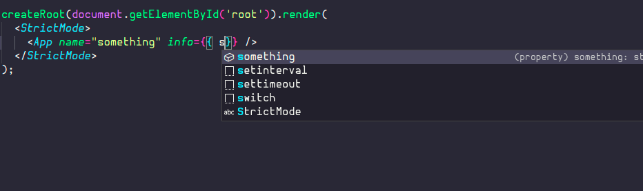 object variables properties auto-completion. · Issue #158614 · microsoft/vscode · GitHub