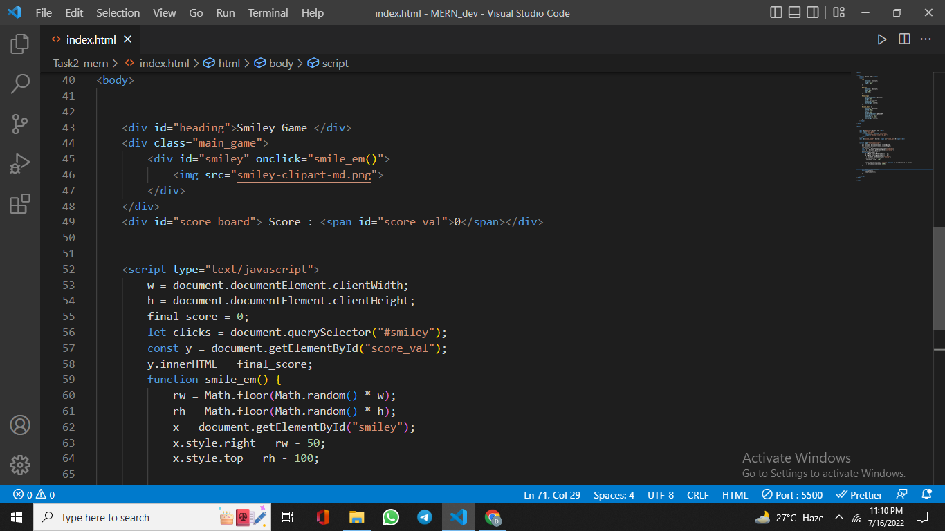 GitHub - Dolly-chauhan12/MERN_Task2: Task 2 for summer training of Full stack dev with devOps.