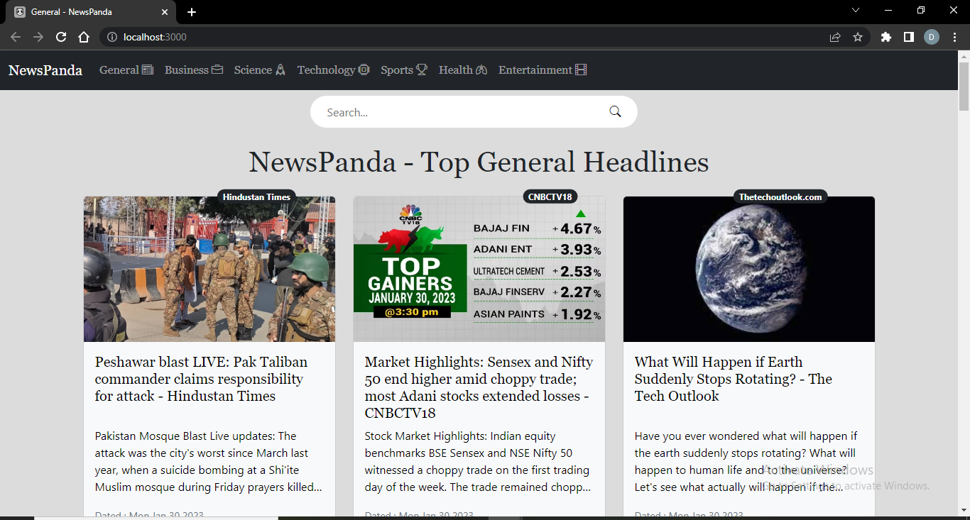 GitHub - DollyXSoul/NewsPanda: NewsPanda is a React app which fetches ...