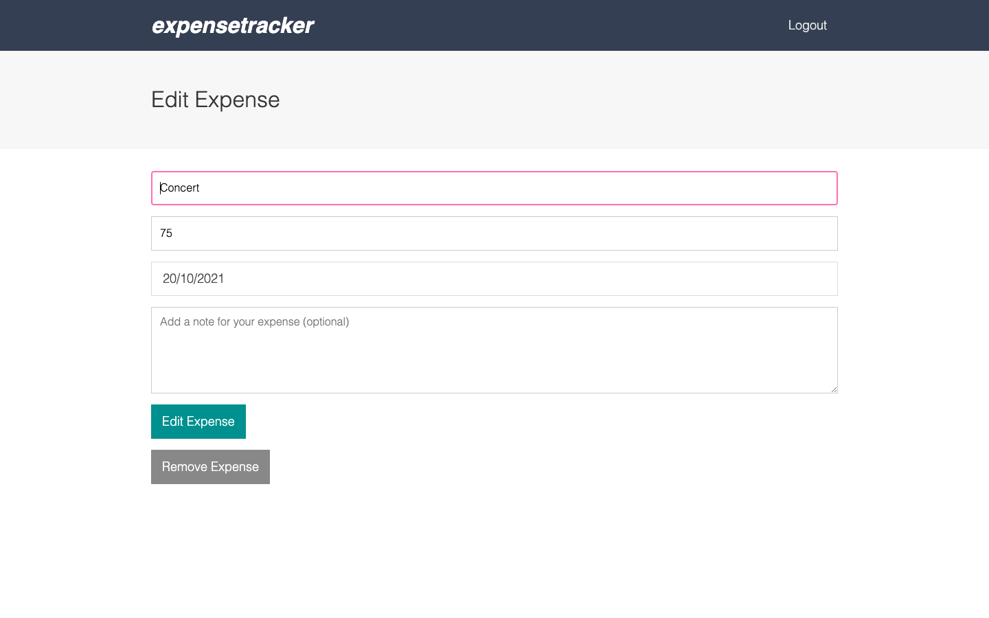 GitHub - salmonsashimi/expensetracker: A web app for users to keep track of their expenditures.