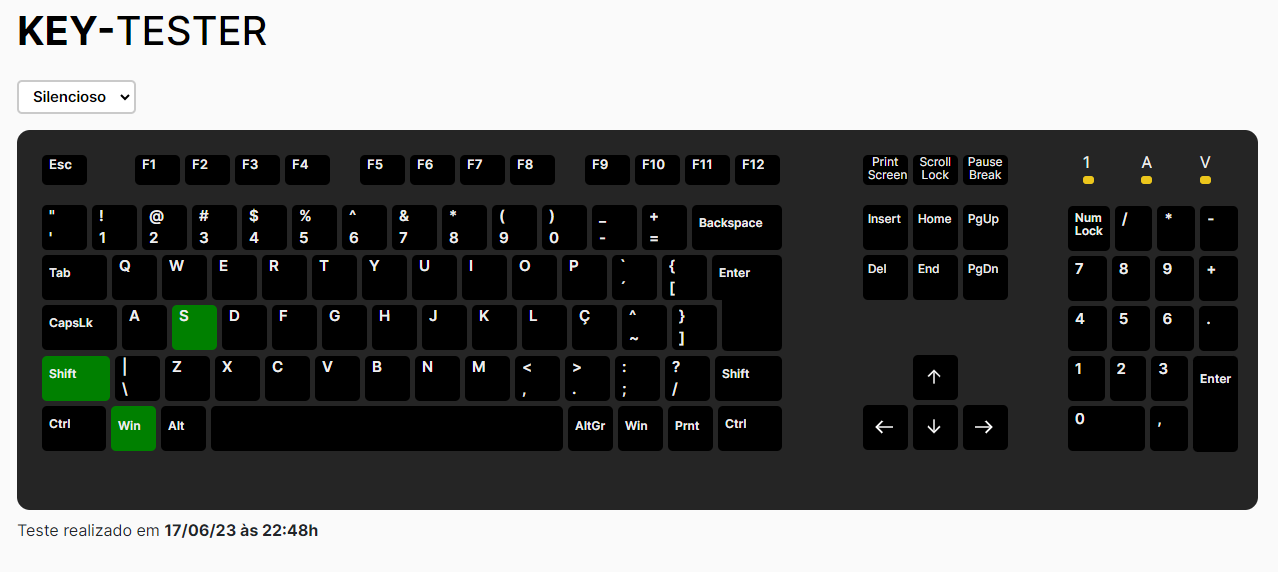 GitHub - rdadev/keytester: Testador de teclas para todos os tipos de ...