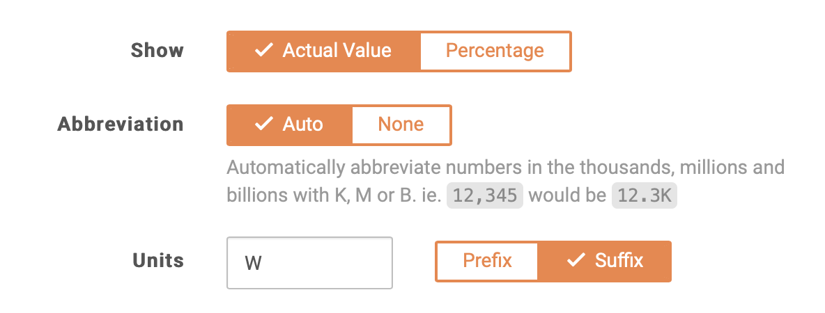 Support "Round Values", "Truncate Values", and "Number Format" for Gauges · Issue #818 ...
